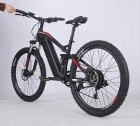 China Full Suspension Electric Hybrid Bike 27.5 Inch 500W Motor Hydraulic Disc Brakes for sale