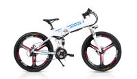 China 48V 350W Electric Bike with 48V12.8Ah Hidden Battery and Disc Brake Aluminium Alloy Frame for sale