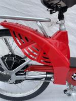 China 48V 350W Rear Hub Electric Bicycle 24 Inch Single Speed E Bike with LCD Display for sale