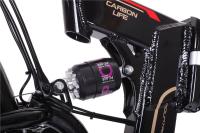 China Foldable 48V 10.4Ah Electric Bicycle 26 Inch Aluminium Alloy Frame Black White for sale