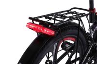 China Foldable 48V 10.4Ah Electric Bicycle 26 Inch Aluminium Alloy Frame Black White for sale