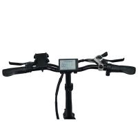 China 20 Inch 750W Electric Fat Bike Folding Frame 48V 15Ah Full Suspension Ebike LCD Display for sale