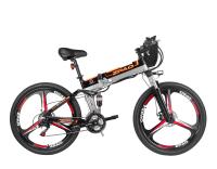China 21 Speed Full Suspension Folding Electric Bike 26 Inch Dual 48V 10.4Ah Battery Long Range for sale