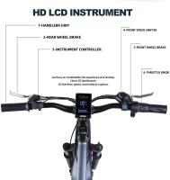 China Weldless Frame Electric Fat Tire Bike 750W 26 Inch Full Suspension 48V 14Ah E Bike for sale