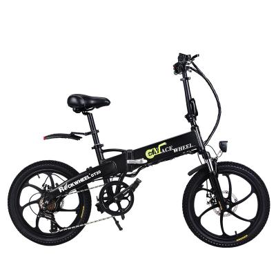 China 20 Inch 48V 10Ah 350W Electric Folding Bike with Brushless Motor Aluminum Alloy Frame for sale
