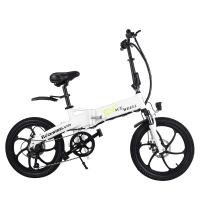 China 20 Inch 48V 10Ah 350W Electric Folding Bike with Brushless Motor Aluminum Alloy Frame for sale