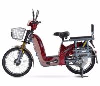 China 48V 500W Electric Food Delivery Bike 180kg Capacity Front Rear Drum Brake for sale