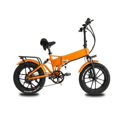 China 20 Inch 750W Fat Tire Folding Ebike 7 Speed with 48V 16Ah Lithium Battery LCD Display for sale