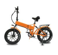 China 20 Inch 750W Fat Tire Folding Ebike 7 Speed with 48V 16Ah Lithium Battery LCD Display for sale