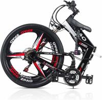 China 48V 21 Speed Electric Folding Bike 26 Inch Wheel 120km Long Range Ebike for sale
