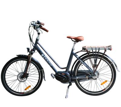 China 36V 250W 26 Inch Mid Drive Electric Bike with Shimano Nexus 3 Speed Gears for sale