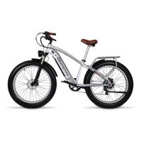 China 48V 17.5Ah LG Battery Retro Electric Bike 1000W Motor Front Suspension 26x4.0 Fat Tire for sale