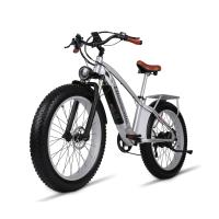 China 48V 17.5Ah LG Battery Retro Electric Bike 1000W Motor Front Suspension 26x4.0 Fat Tire for sale