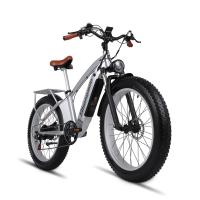 China 48V 17.5Ah LG Battery Retro Electric Bike 1000W Motor Front Suspension 26x4.0 Fat Tire for sale