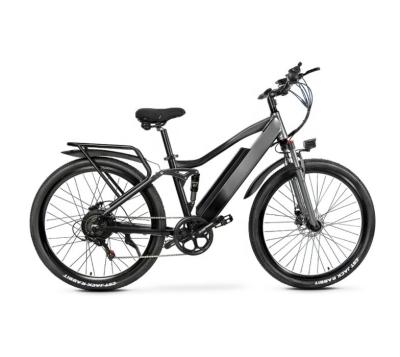 China 27 29 Inch Electric Mountain Bike 750W Motor 48V 17Ah Lithium Battery for sale