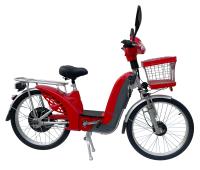 China 48V 500W Single Speed Electric Bike 24 Inch Wheel with Lead Acid Battery CE RoHS for sale