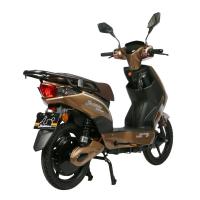 China Steel Frame Electric Moped Bike 48V 31.2Ah Lithium Battery LCD Display EEC Certified for sale
