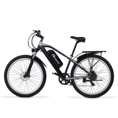 China Aluminum Alloy Electric City Bike 48V 500W 17Ah 7 Speed Commuter E-Bicycle for sale