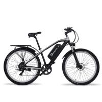 China Aluminum Alloy Electric City Bike 48V 500W 17Ah 7 Speed Commuter E-Bicycle for sale
