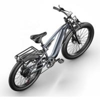China 48V 500W Bafang Peak Full Suspension Electric Mountain Bike 26x3.0 Fat Tire 17.5Ah for sale