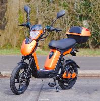 China 350W EEC Street Legal Electric Scooter 48V 12Ah Lead Acid Battery COC L1e-A for sale