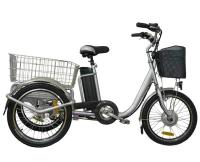 China Electric Tricycle 250W 20 Inch Wheel with Basket 36V Li-ion Battery CE RoHS for sale