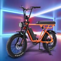 China Full Suspension Fat Tyre Electric Bicycle 48V 500W 7 Speed Mountain Bike for sale