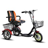 China 48V 250W Double Basket Adult Electric Tricycle 30-40km Range 120kg Load CE Certified for sale