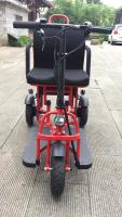 China 48V 10Ah Lithium Battery Fully Enclosed Mobility Scooter Fully Equipped Range 25-30km for sale