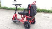 China 48V 10Ah Lithium Battery Fully Enclosed Mobility Scooter Fully Equipped Range 25-30km for sale