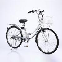 China 48V 250W Electric Bike Step Through Frame 26 Inch Tires 8Ah Lithium Battery for sale