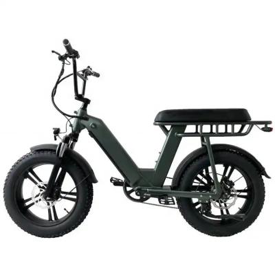 China 20 Inch Fat Tire Electric Bike 48V 500W Aluminum Alloy 2 Wheel Ebike for City Riding for sale
