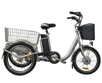 China 36V 250W 350W Electric Trike Tuk Tuk with 20 Inch Wheels and 36V 10.4Ah Lithium Battery for sale