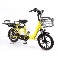 China 350W Electric City Bike 48V 10Ah Lithium Battery Step Through Full Suspension Ebike for sale
