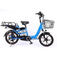China 350W Electric City Bike 48V 10Ah Lithium Battery Step Through Full Suspension Ebike for sale
