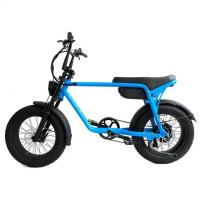 China Electric Fat Tire Bike 48V 500W 750W 20 Inch 40km/h Max Speed Lithium Battery for sale