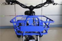 China 48V 500W 3 Wheel Electric Cargo Tricycle with 24x4.0 Fat Tires Aluminum Alloy Frame for sale