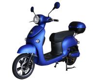 China Electric Moped Scooter 48V 12Ah 250W Motor with Pedal Assist LED Display CE RoHS for sale