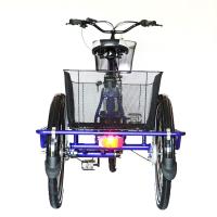 China 36V 10Ah Lithium Battery Foldable Electric Tricycle 3 Wheel Adult Trike 250W 500W for sale