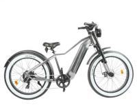 China Retro Beach Cruiser Electric Bicycle 48V 750W 26 Inch Fat Tire E Bike 15Ah Battery for sale