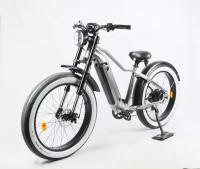 China Retro Beach Cruiser Electric Bicycle 48V 750W 26 Inch Fat Tire E Bike 15Ah Battery for sale