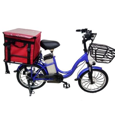 China 48V 15Ah Full Suspension Cargo Ebike 350W Brushless Motor 20 Inch Tires for sale
