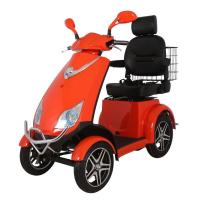 China Brushless Gearless Motor 48V 20Ah 500W 4 Wheel Electric Mobility Scooter with Drum Brake for sale