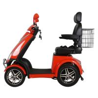 China Brushless Gearless Motor 48V 20Ah 500W 4 Wheel Electric Mobility Scooter with Drum Brake for sale