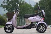 China Max Speed 25-32KM/H Three Wheel Electric Tricycle For Elderly Electronic Smart Type for sale