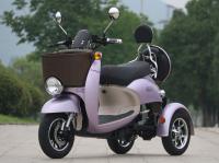 China Max Speed 25-32KM/H Three Wheel Electric Tricycle For Elderly Electronic Smart Type for sale