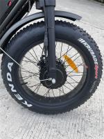 China 48V 1500W Dual Motor Fat Tire Electric Bike with 20x4.0 Tires and Hydraulic Disc Brakes for sale