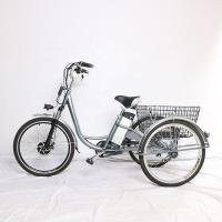 China Adult 3 Wheel Electric Tricycle 48V 250W Motor Cargo Bike with 20 Inch Tires for sale