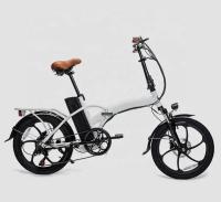 China Adult Electric Folding Bike 20 Inch 36V 250W E Bike with LCD Display for sale