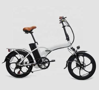 China Adult Electric Folding Bike 20 Inch 36V 250W E Bike with LCD Display for sale